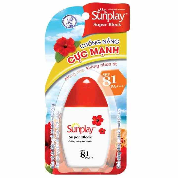 Kem chống nắng Sunplay Super Block SPF 81, PA++++