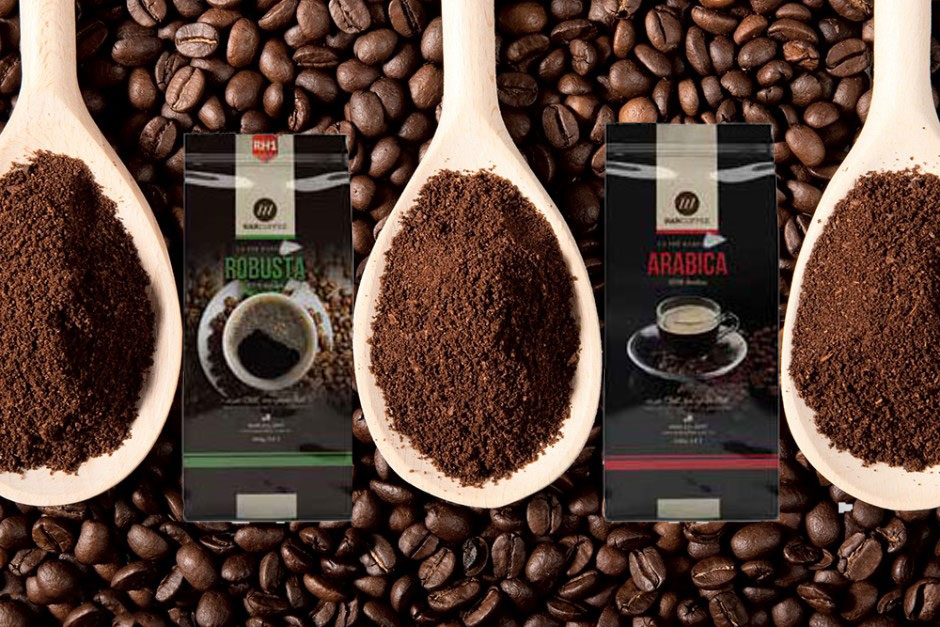 Han Coffee Robusta 100% Rang Đậm