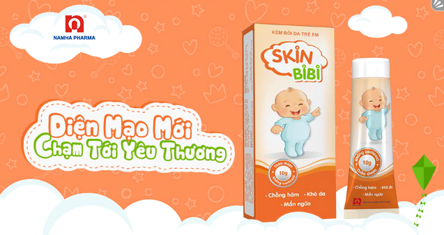 Kem bôi da trẻ em Skinbibi Nam Hà