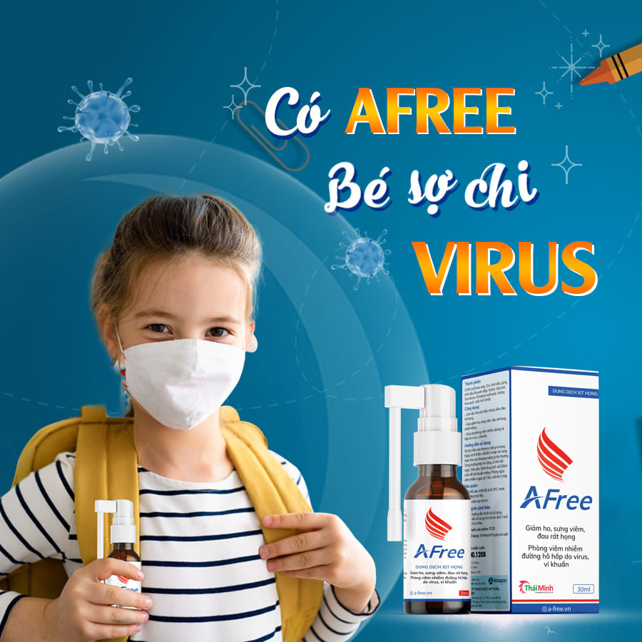 Xịt Họng AFree Thái Minh Pharma Mua Ở Đâu Chính Hãng, Đúng Giá? Có Tốt ...